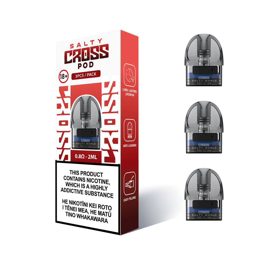 Salty Cross Replacement Pods | Shosha AU