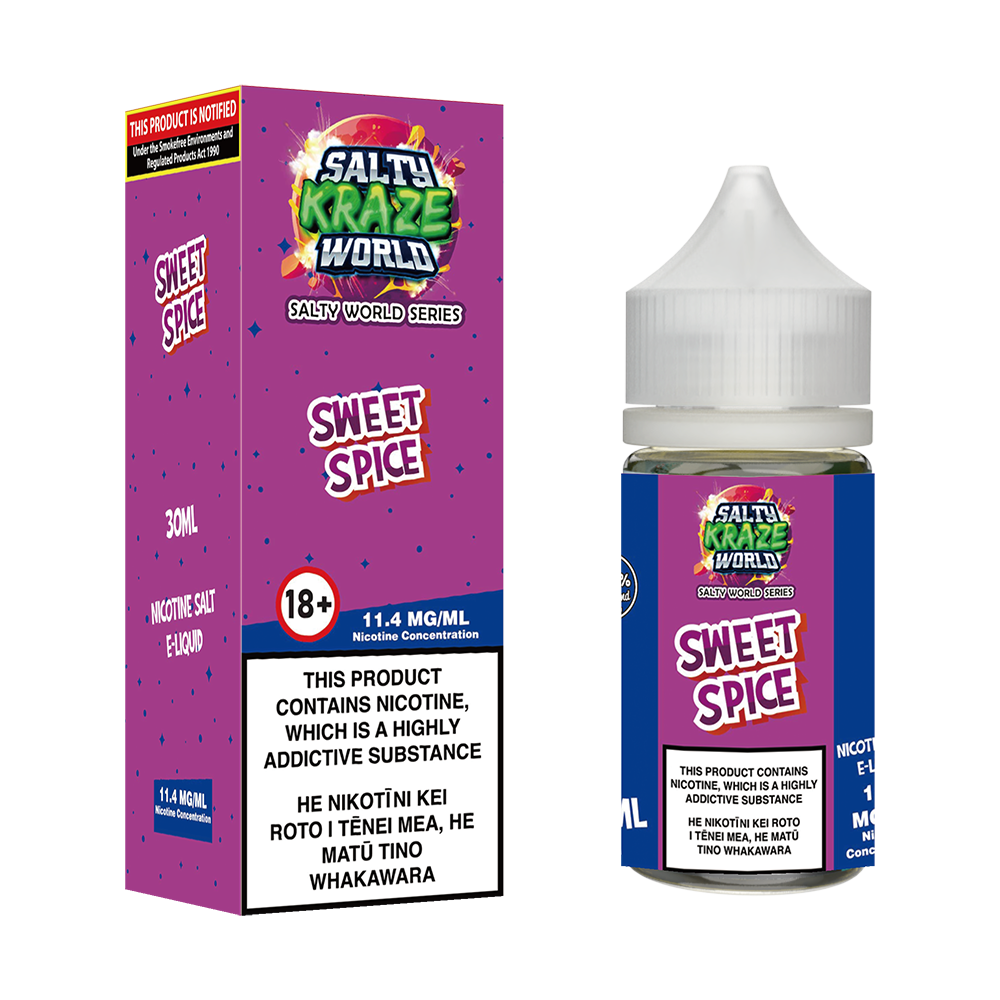 Sweet Spice Nicotine Salt E-liquid - Vape Juice | Shosha AU