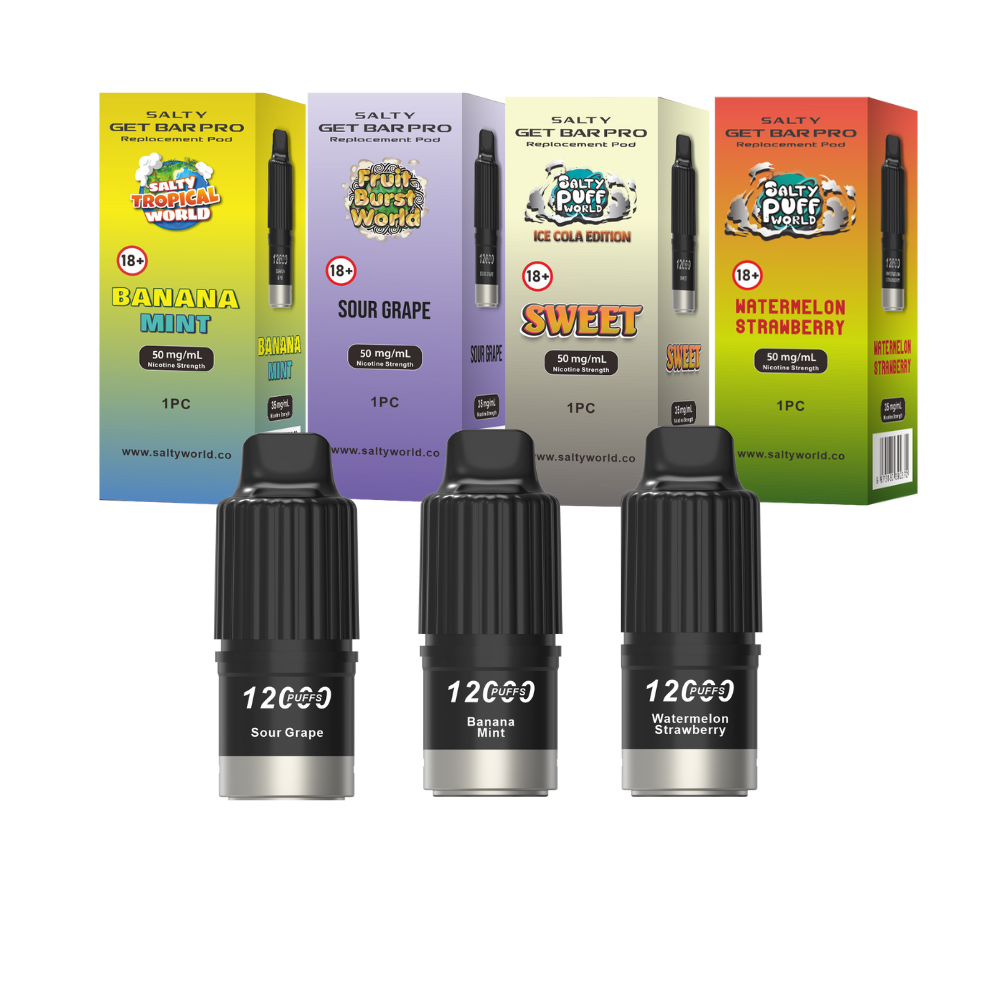Salty GET Bar PRO Pre-filled Pods 28.5mg/mL | Shosha AU