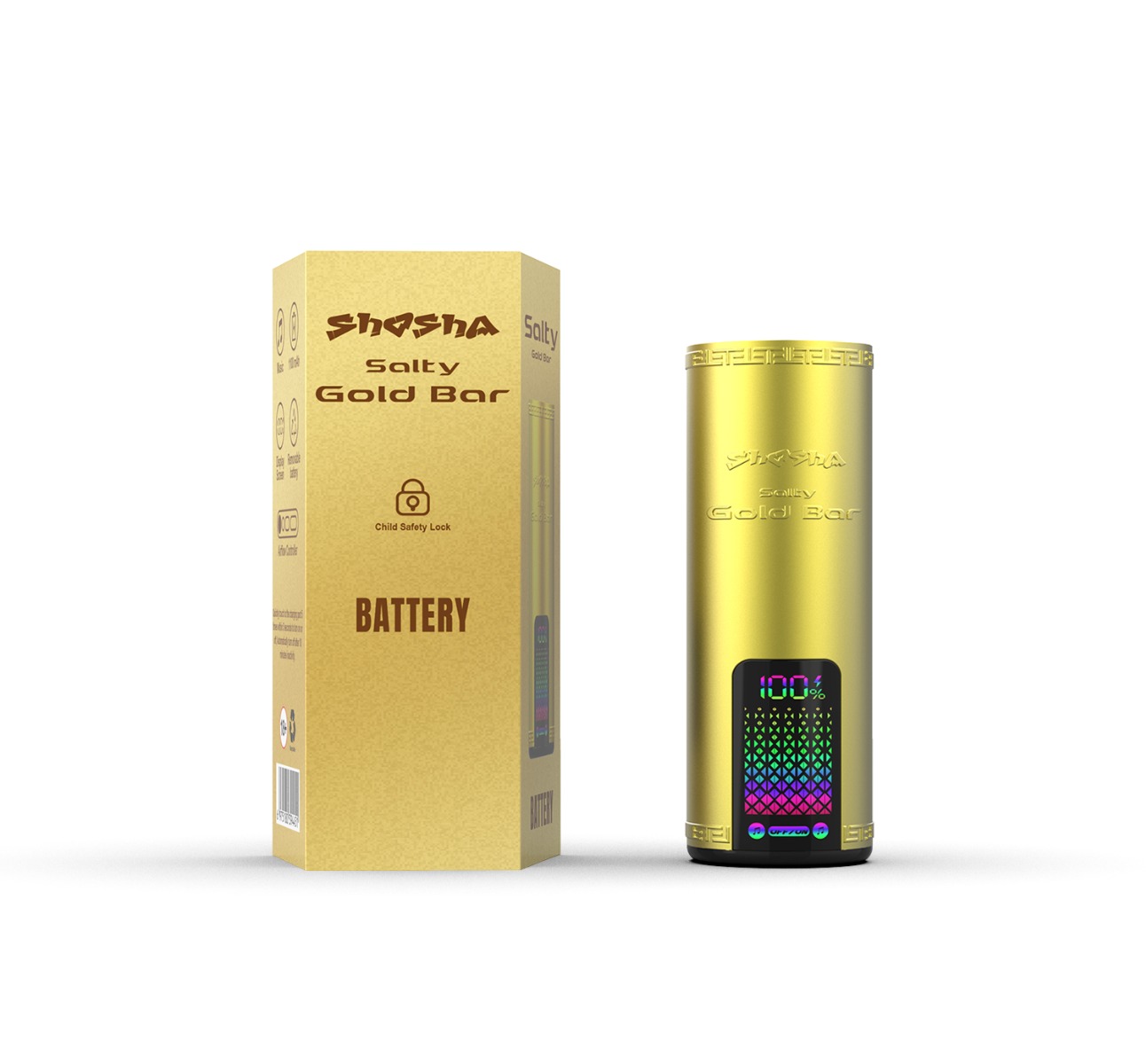 Salty Gold Bar Replacement Battery | Shosha AU