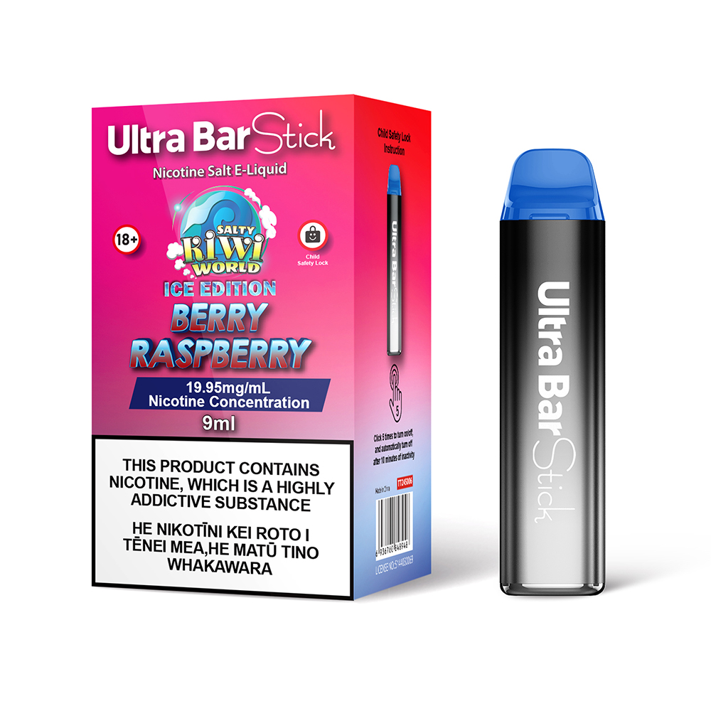 [Ice Edition] Berry Raspberry -Ultra Bar Stick Disposable Vape - Vape ...