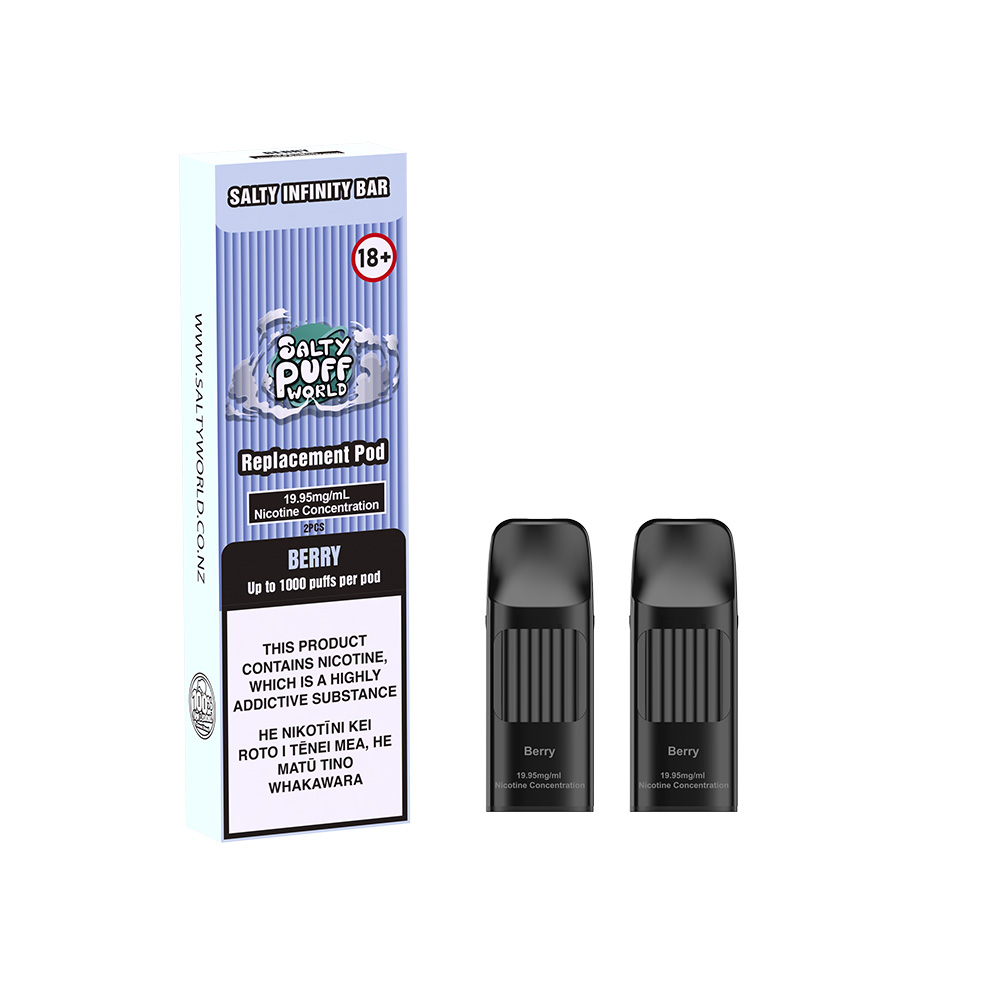 Berry -Infinity Bar Replacement Pods -2pk - Vape | Shosha AU