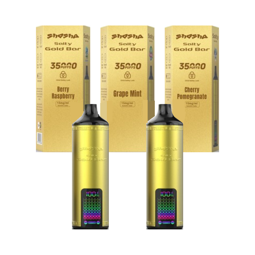 Salty GOLD Bar Pre-filled Kit 15mg/mL | Shosha AU