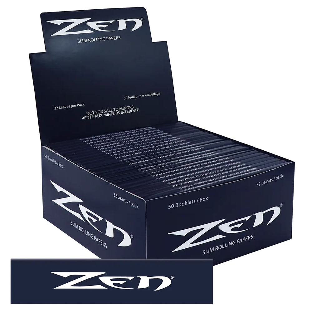 ZEN BLUE King Size Slim Rolling Papers - Smoking | Shosha AU